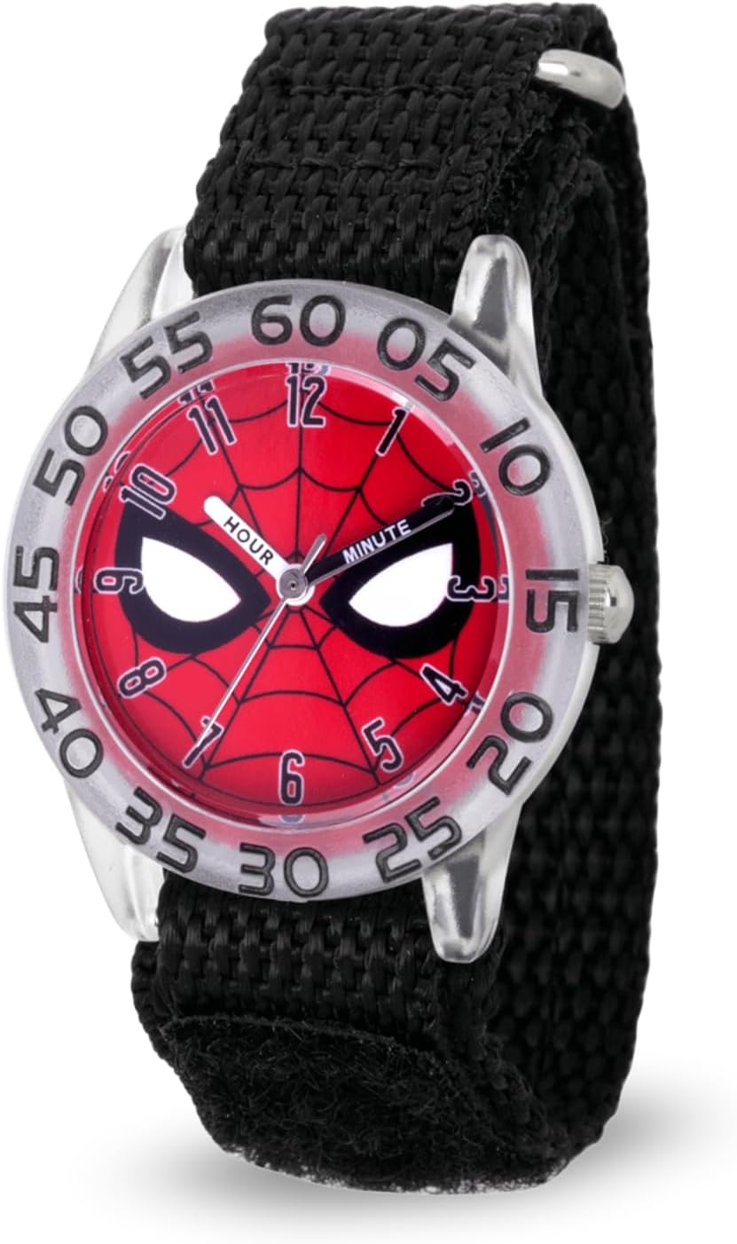 Amazon.com: MARVEL Spiderman Watch for Kids - Spiderman Watch Boys ...