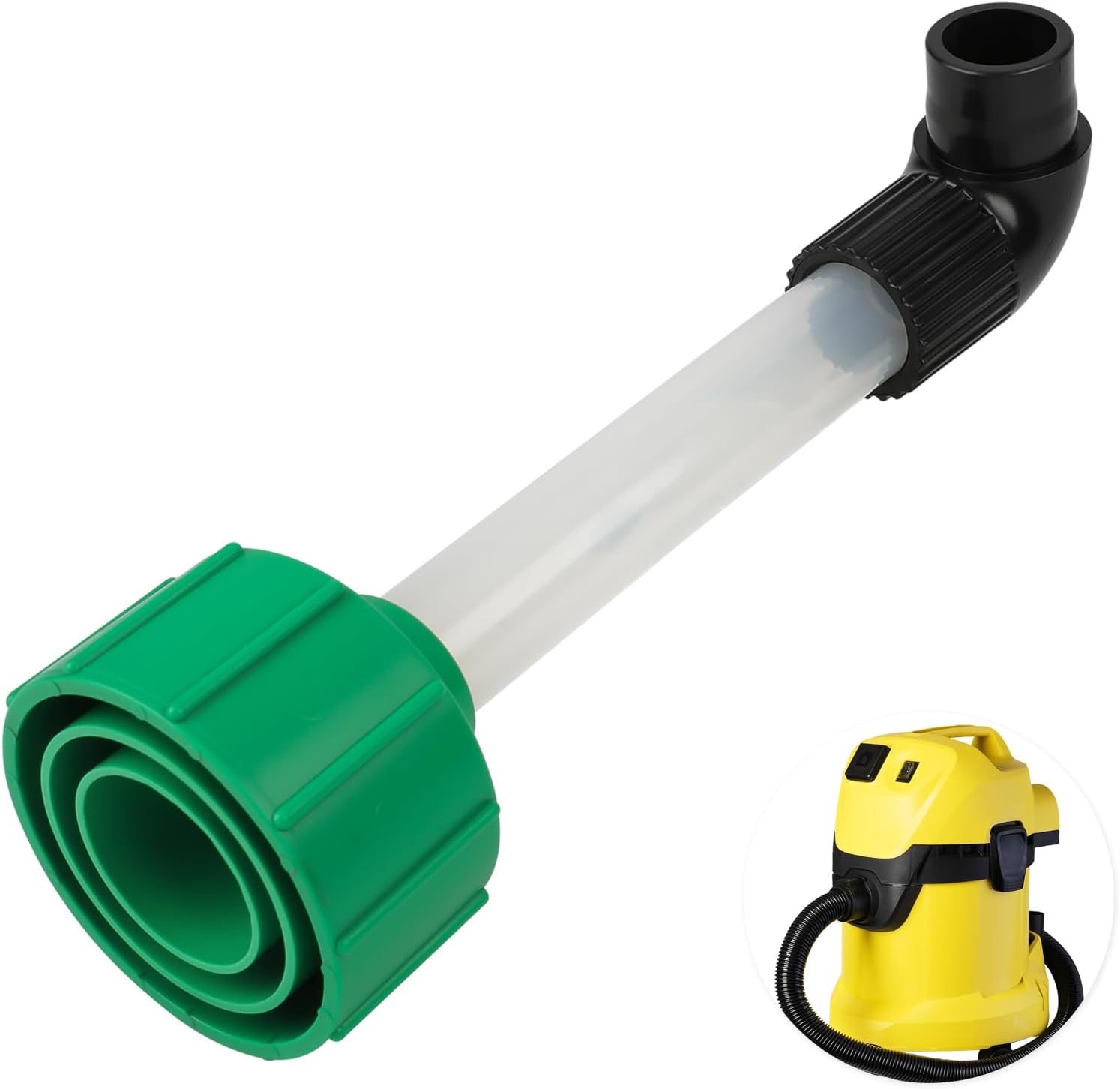 Ac Drain Line Cleaner Tool Unclogger Sucker Wet Vac Attachment to ...