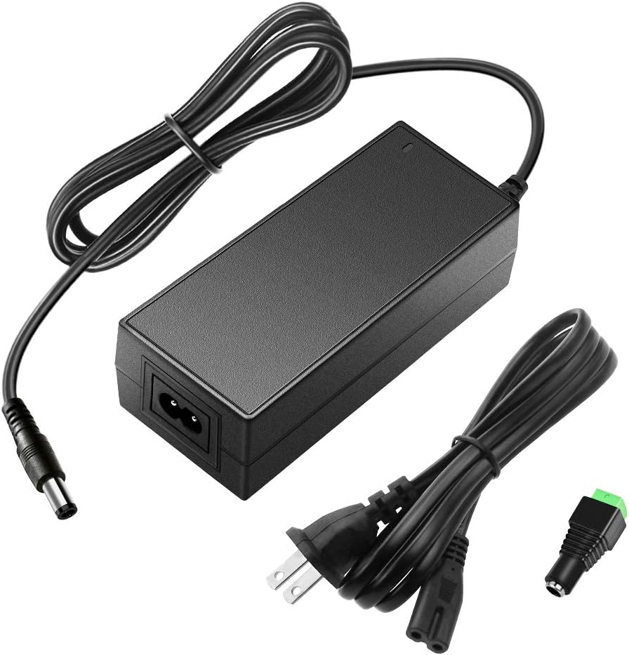 Amazon.com: Facmogu 3 Prong DC 12V 3A 36W AC to DC Power Adapter ...
