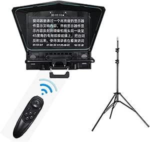Amazon.com: Portable HD Teleprompter Interview Filming Live Artifact ...