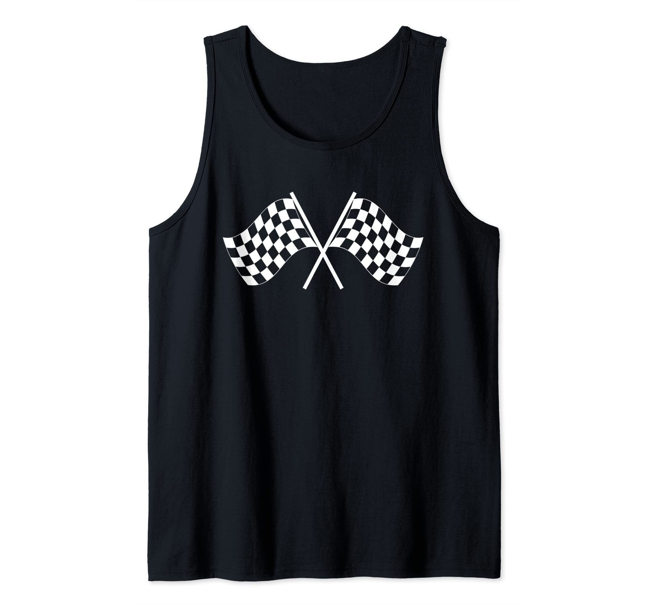 Amazon.com: Checkered Flag Racing Rally Garment Tank Top : Clothing ...