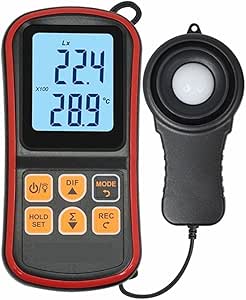 Lighting Intensity Brightness Measurement Tool 5PCS Design LCD Digital ...