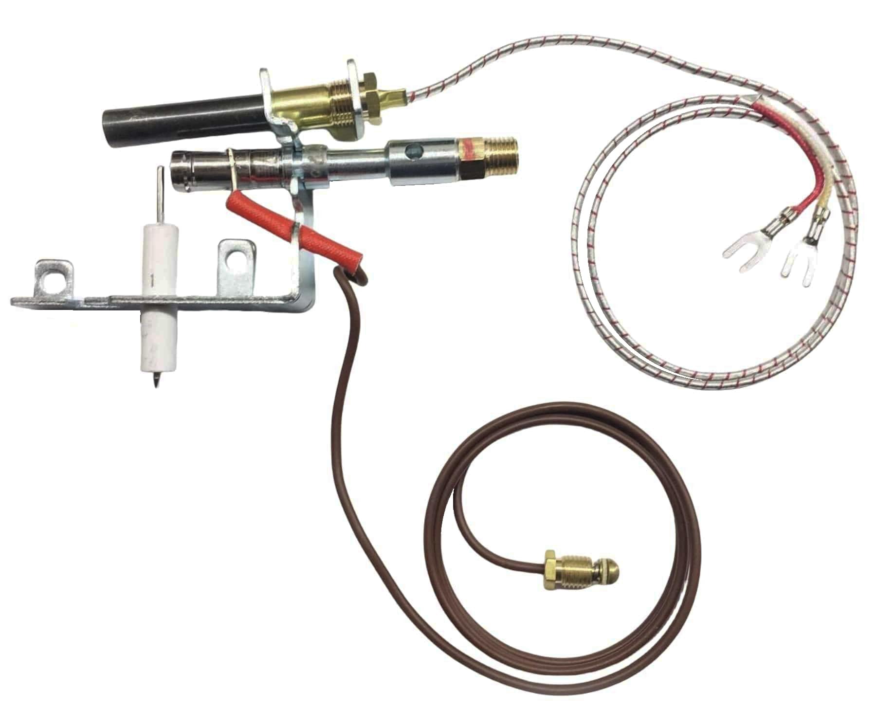 Amazon.com: Replace Vent Free Gas Log ODS Pilot Assembly LP Propane Gas ...