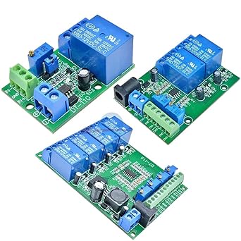 LM393 Voltage Comparator Relay Module 1/2/4CH with 5V/12V/24V Volt ...
