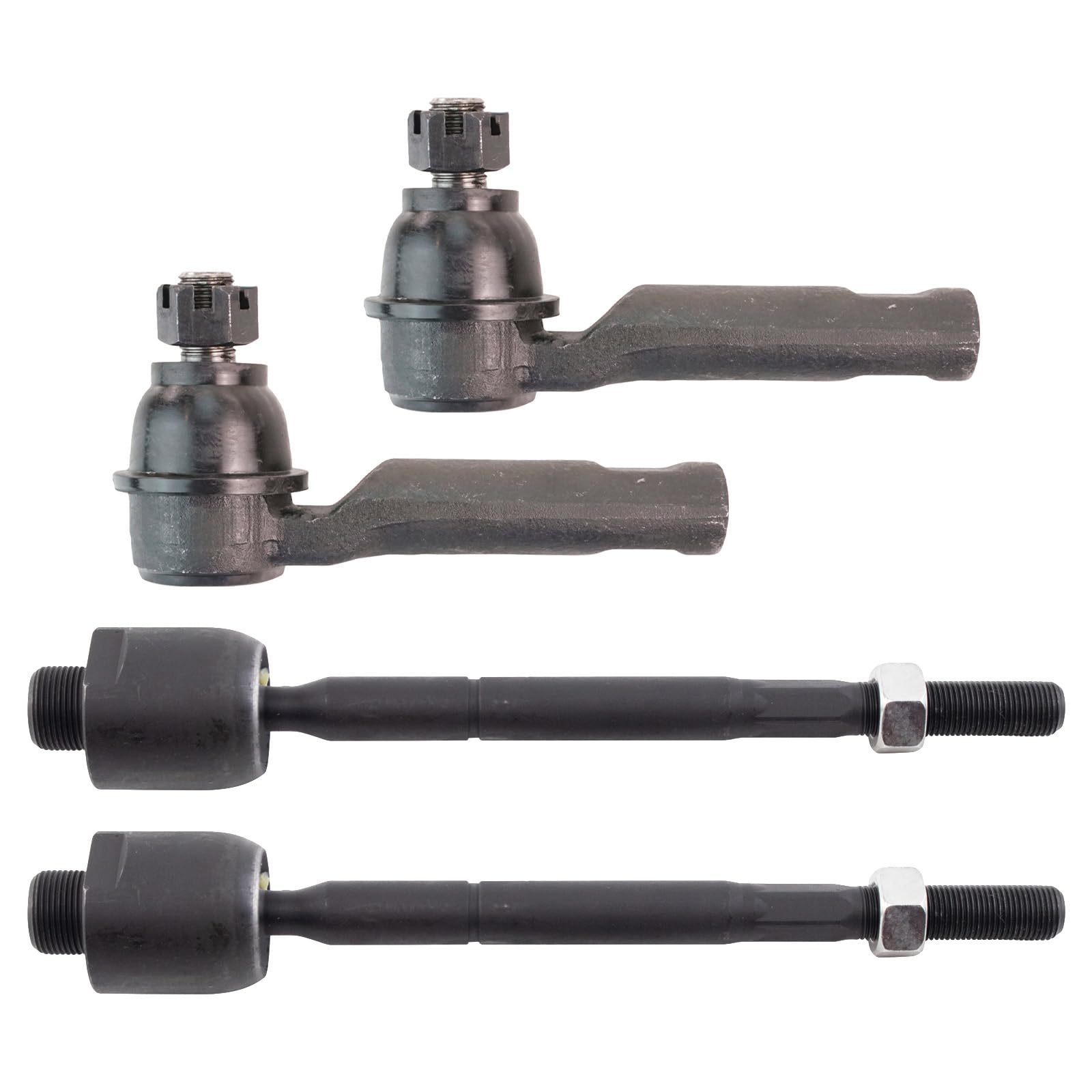 Amazon.com: TRQ Front Tie Rod Set Compatible with 2010-2019 Toyota ...