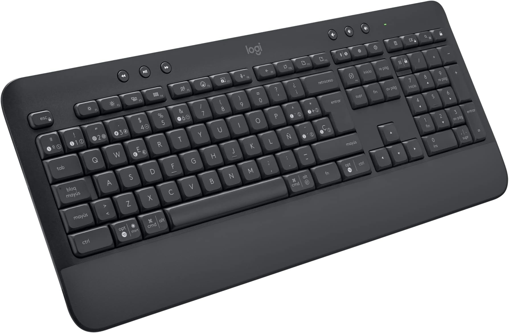 Logitech MX Keys S Teclado inalámbrico, bajo Perfil, preciso y ...