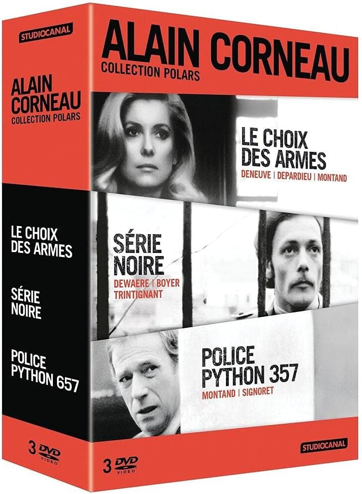 Alain Corneau, Collection polars : Le Choix des Armes + Série Noire + Police Python 357: Amazon ...