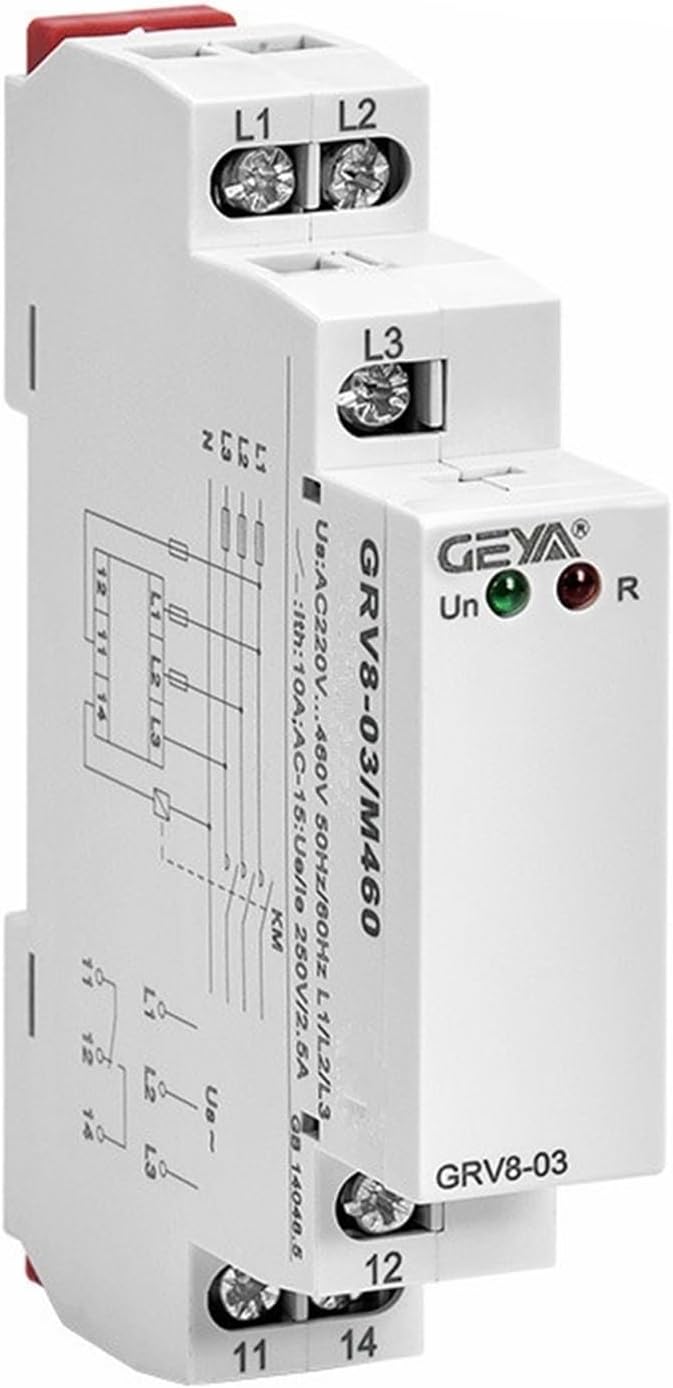 Amazon.com: BULIK 1PC GRV8-03 Phase Sequence Relay Phase Failure Relay ...