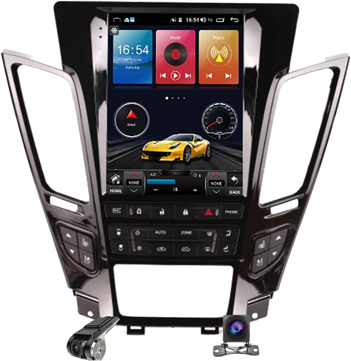 Amazon.com: HoeeNilsa Android 13 Car Stereo Radio for Cadillac CTS 2007-2012 GPS Navigation with ...