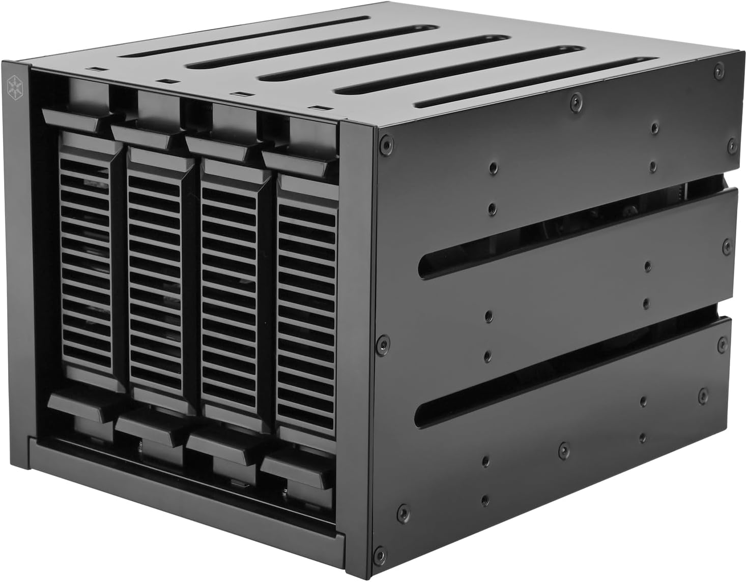 EverCool Dual 5.25 in. Drive Bay to Triple 3.5 in. HDD Cooling Box ...