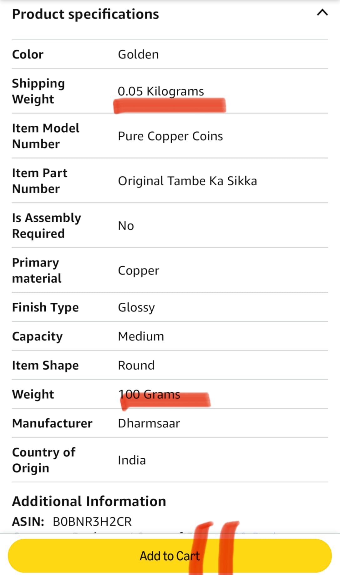 Dharmsaar Original Tambe Ka Sikka for Puja – Pure Copper Coins for Lal ...