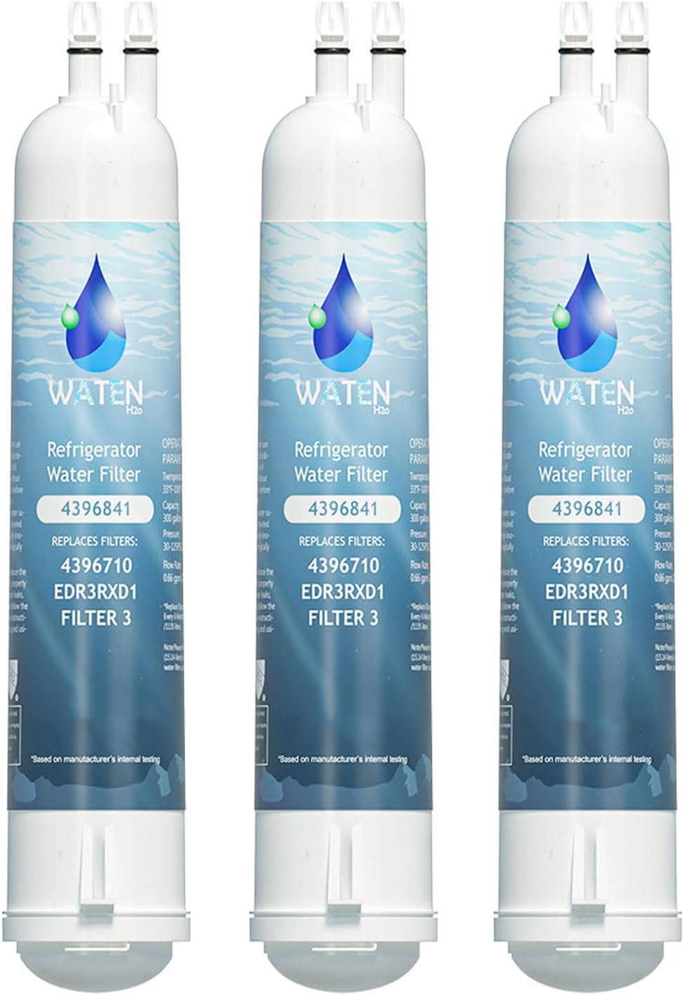 Amazon.com: 4396841 EDR3RXD1 Water Filter Cap Replacement Compatible ...