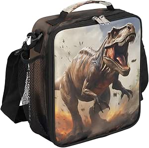 Amazon.com: Dinosaur Lunch Bag Cool Dinosaur Lunch Box for Kids ...