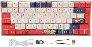 DIY Mechanical Keyboard Kit, 84 Key Mechanical Keyboard, RGB Lighting ...