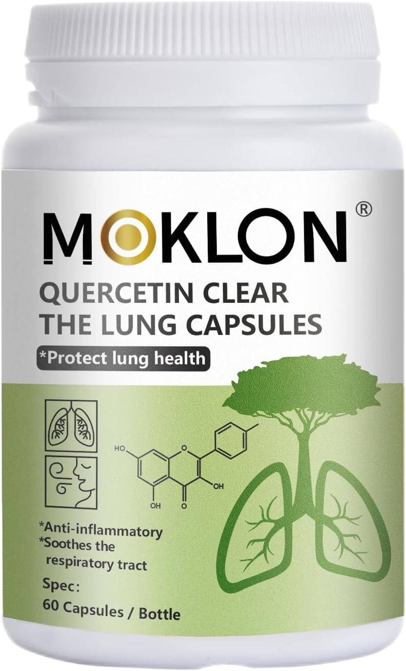 Moklon Quercetin clearing lung Capsules : Amazon.com.au: Health ...