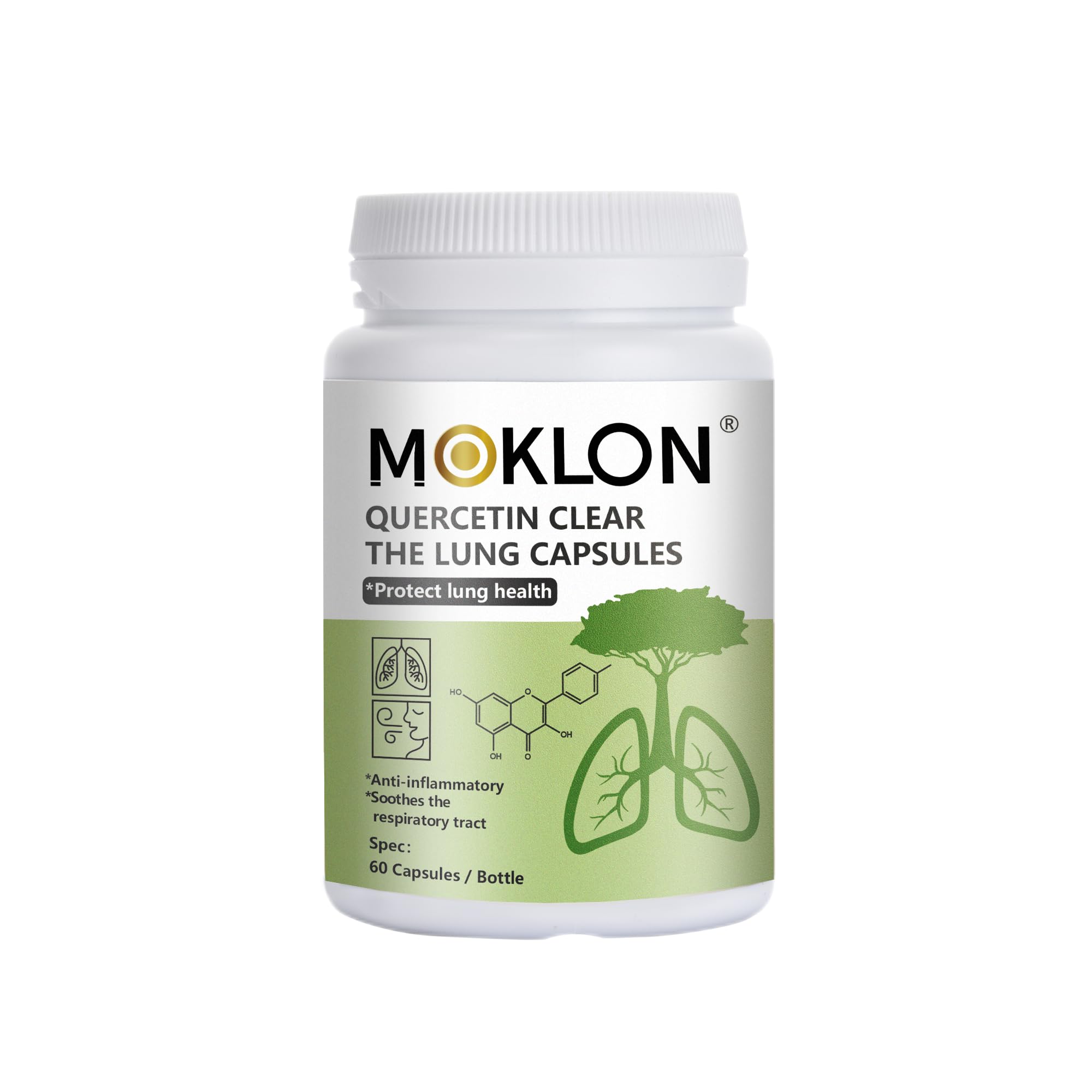 Moklon Quercetin clearing lung Capsules : Amazon.com.au: Health ...