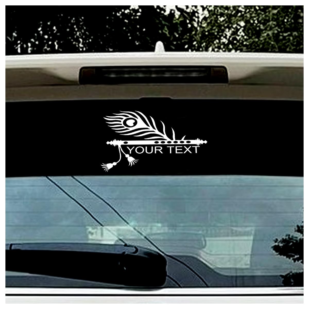 indnone® Car Name Stickers Custom Car Sticker for Car Vinyl Decal ...