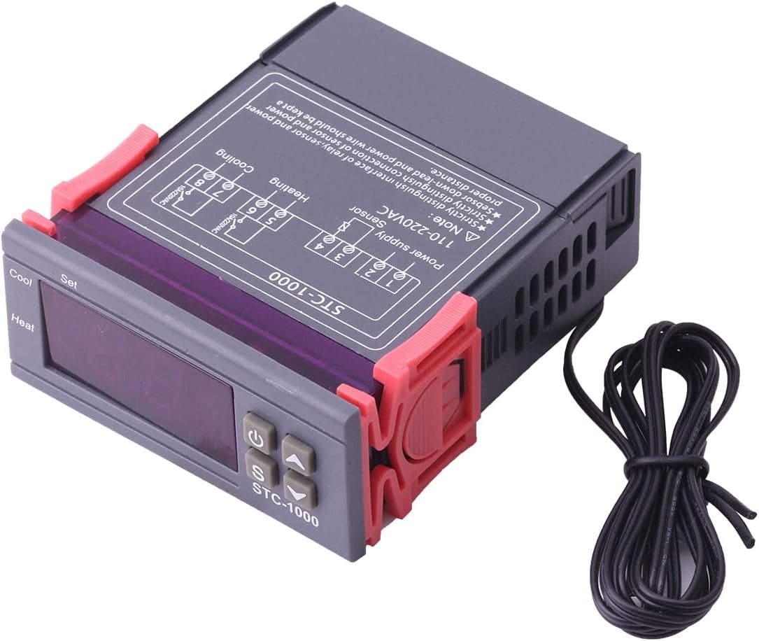 CENTAURUS STC-1000 Temperature Controller Waterproof Sensor Heating ...
