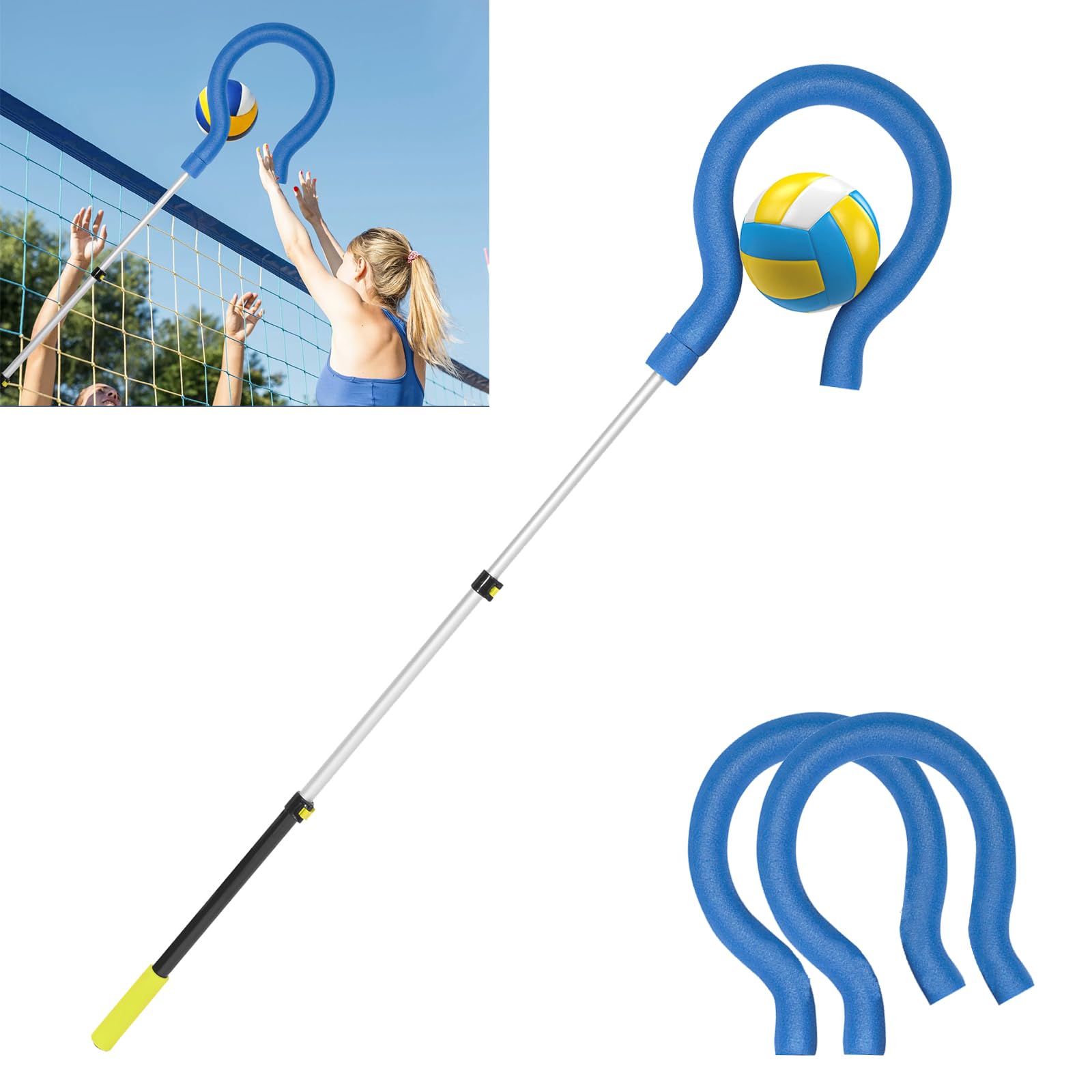 Amazon.com : GOOFCXO Volleyball Spike Trainer SPT5005, Volleyball ...