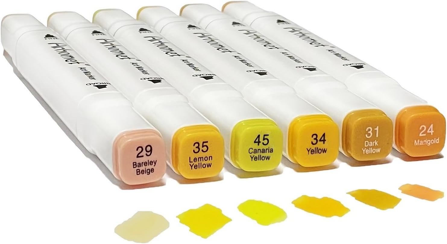 Amazon.com: SAVZJSD 120 Colors Premium Alcohol Markers, [2024 Upgraded ...