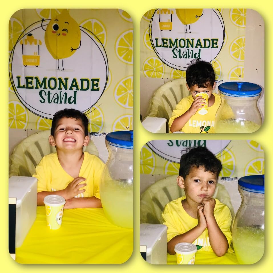 Amazon.com: ARTENIUM Lemonade Stand Supplies, Lemonade Stand Kit ...