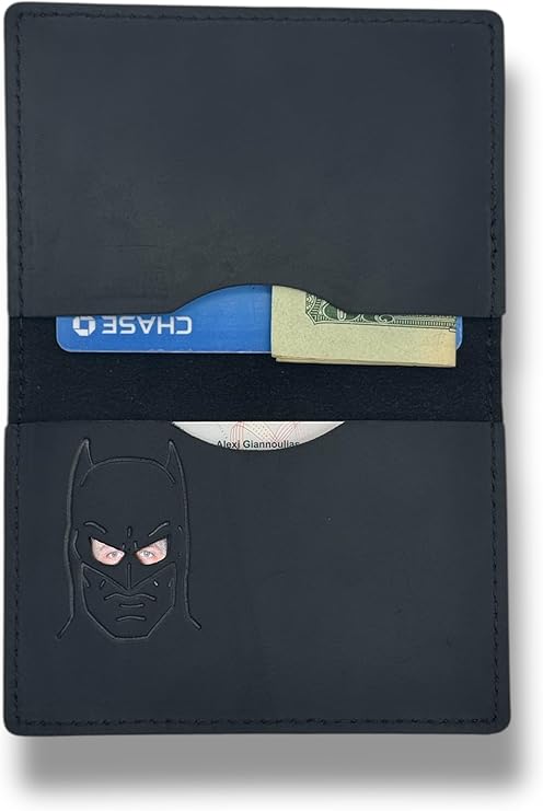 Amazon.com: Face Fusion Creations Bat ID Wallet for Men and Woman ...