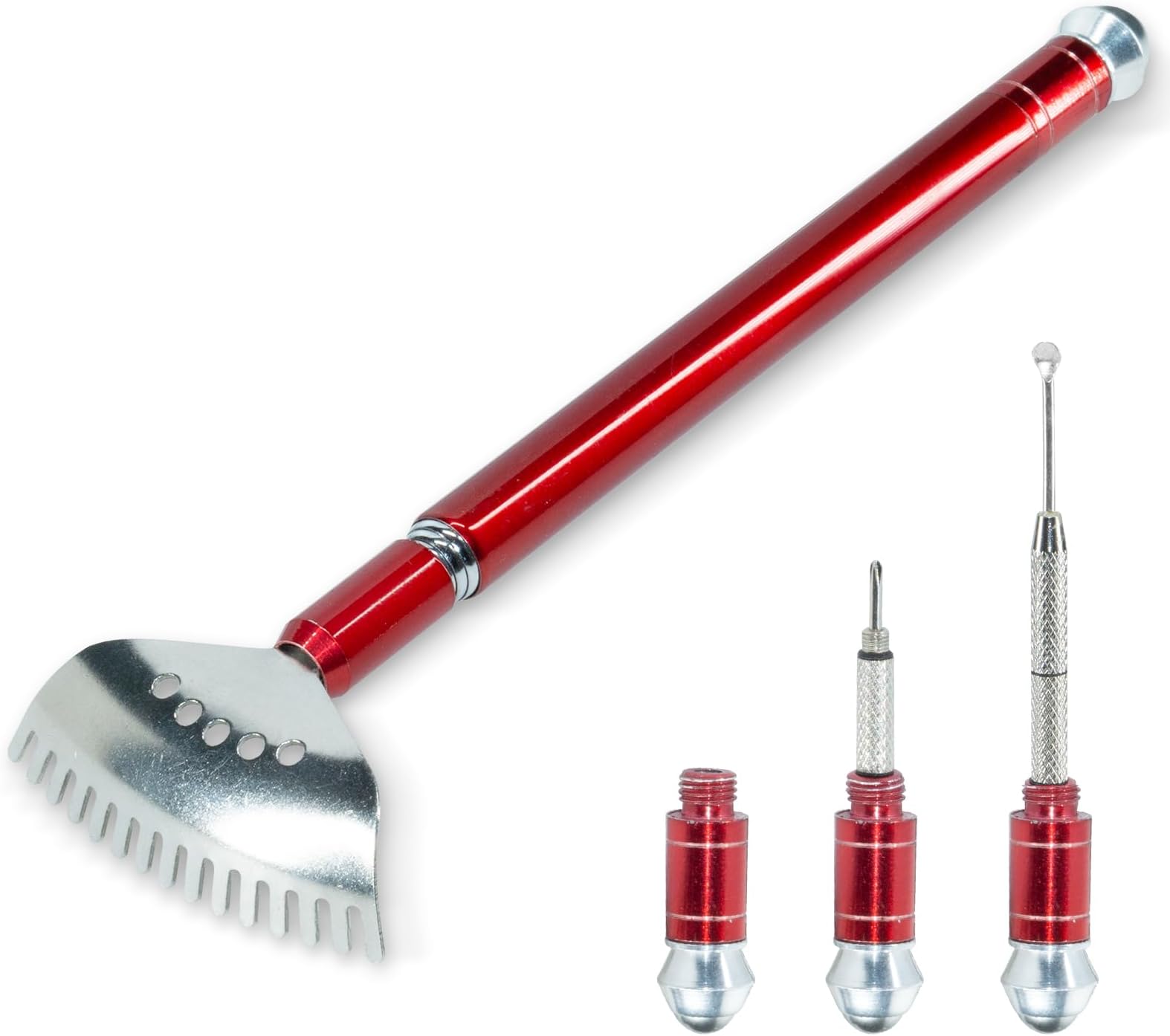 Amazon.com: Ephaysii 3 in 1 Extendable Back Scratcher with Built-in Ear ...