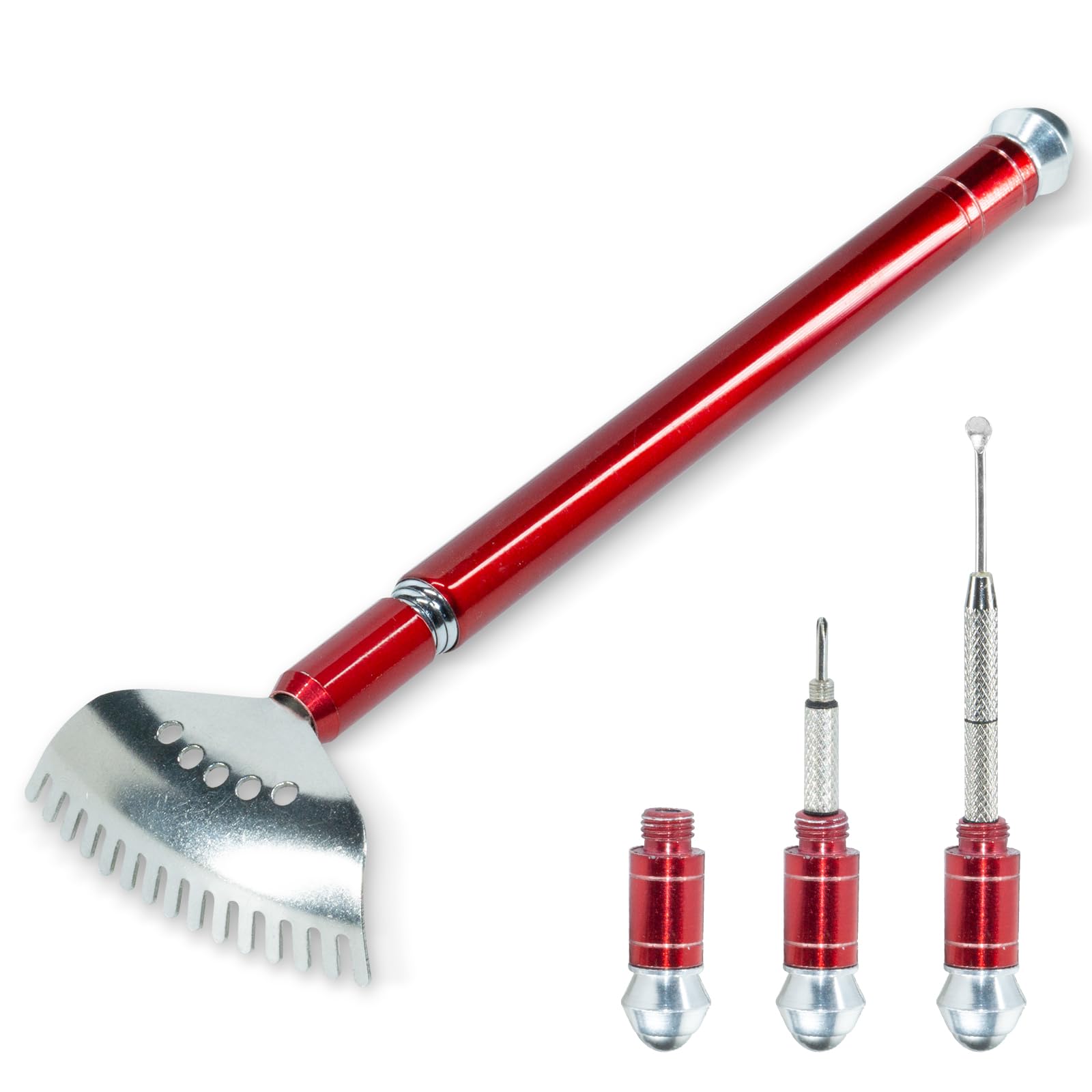 Amazon.com: Ephaysii 3 in 1 Extendable Back Scratcher with Built-in Ear ...