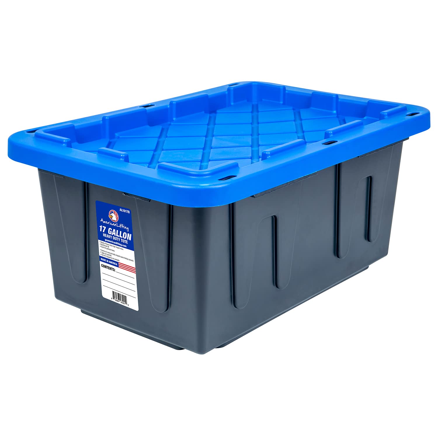 HART 27 Gallon Heavy Duty Latching Plastic Storage Bin, 59% OFF