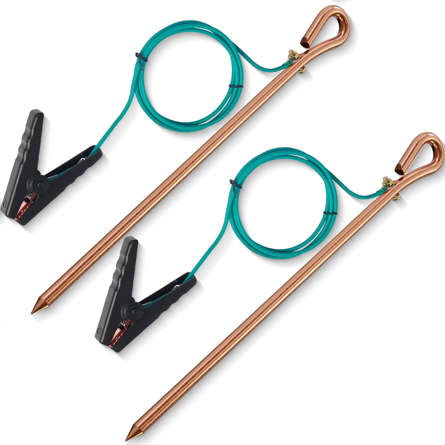 Grounding Rod For Earthing,Grounding Wire With Crocodile Clip For ...