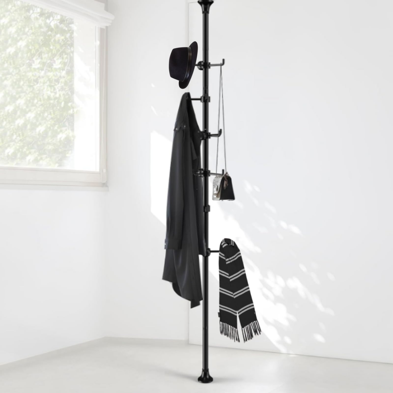 Amazon.com: Sempicad Coat Rack Freestanding, 56 to 125 inch Adjustable ...