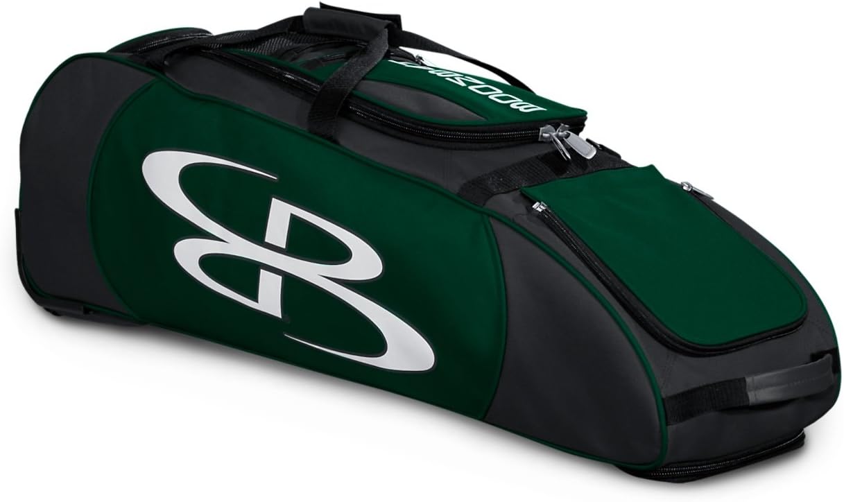 Amazon.com: Boombah Spartan Rolling Baseball/Softball Bat Bag - 38" x ...