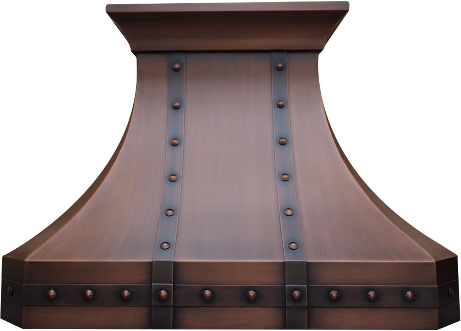 Amazon.com: SINDA Hand-Crafted Copper Range Hood, Stainless Steel Hood ...