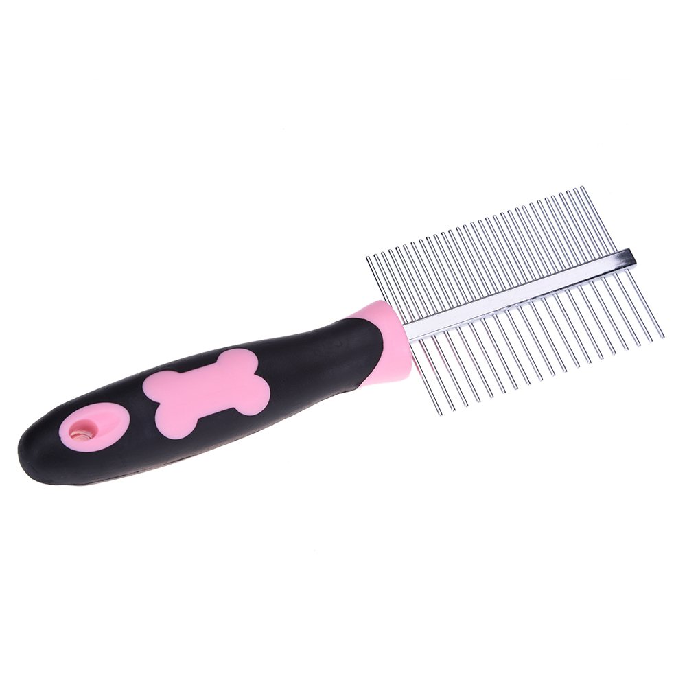 Amazon.com: Handy Pet Grooming Comb Double Side Comb - Dog Cat ...