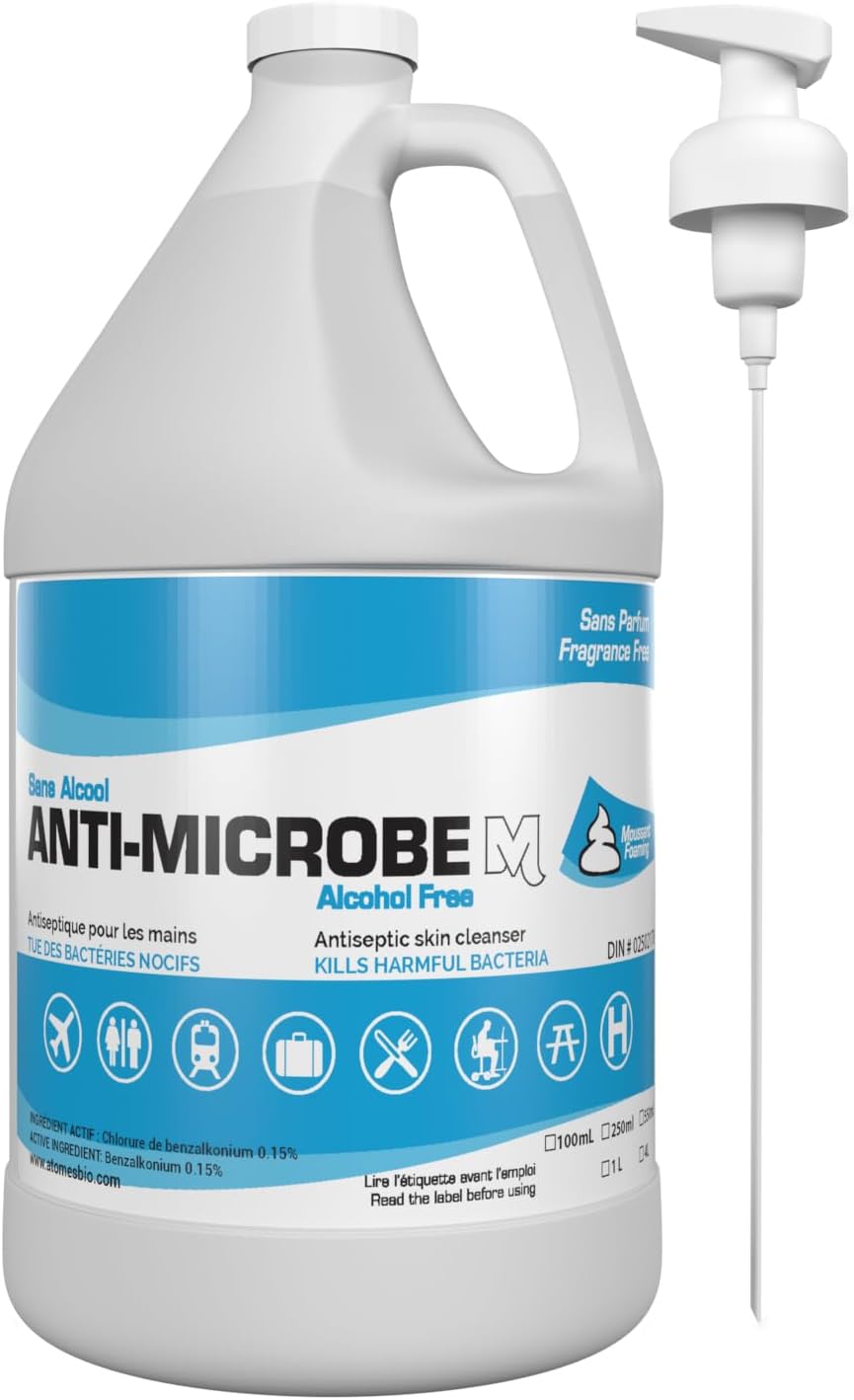 Anti-Microbe M Foaming Hand Sanitizer – Kills 99% of Bacteria & Germs ...
