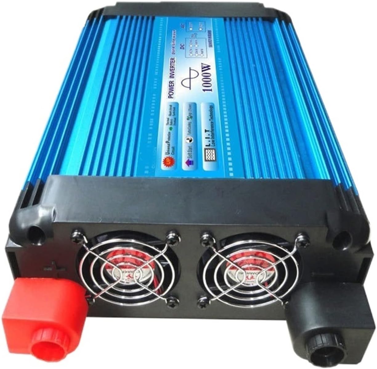 Amazon.com: 1000W Peak 12V Solar Inverter Car/Outdoor/Home Digital Pure ...