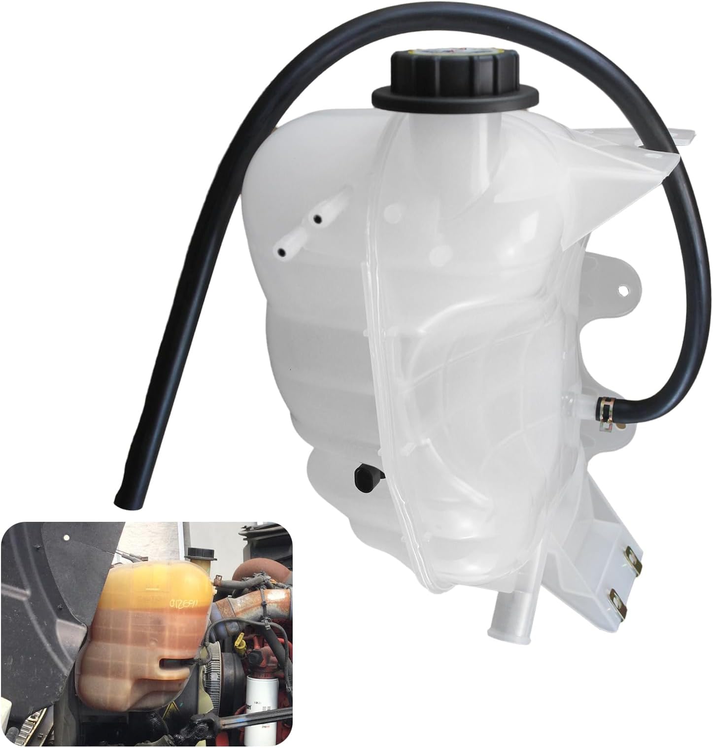 Amazon.com: 2602943C91 603-5104 Coolant Reservoir Tank w/Cap Compatible ...