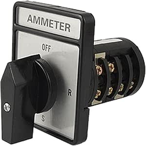 C178-A Changover Rotary Ammeter Cam Selector Switch : Amazon.de: DIY ...
