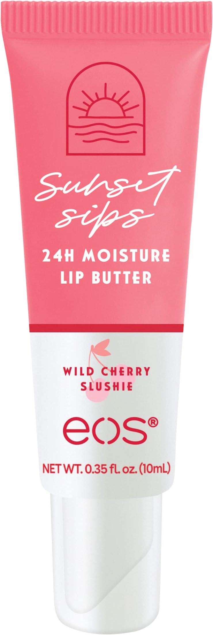 Amazon.com : eos Sunset Sips Lip Butter Tube- Wild Cherry Slushie, 24 ...