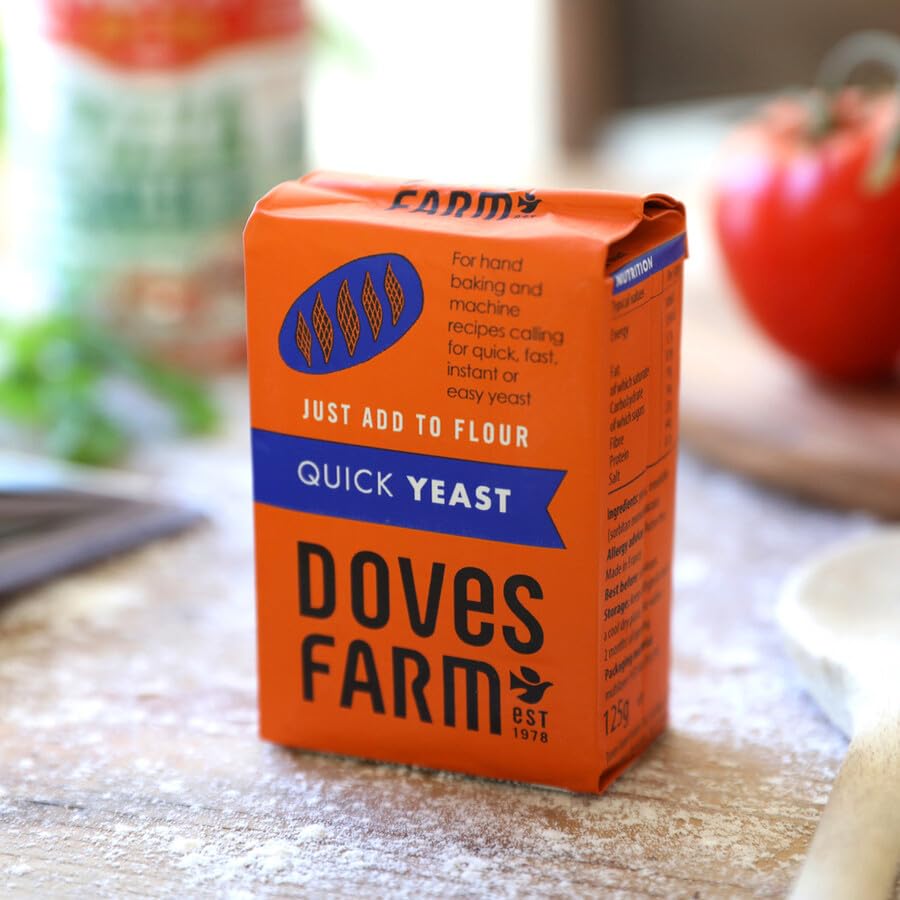 Doves Farm | Quick Yeast 3X125g Pack | Gluten free | For hand baking ...