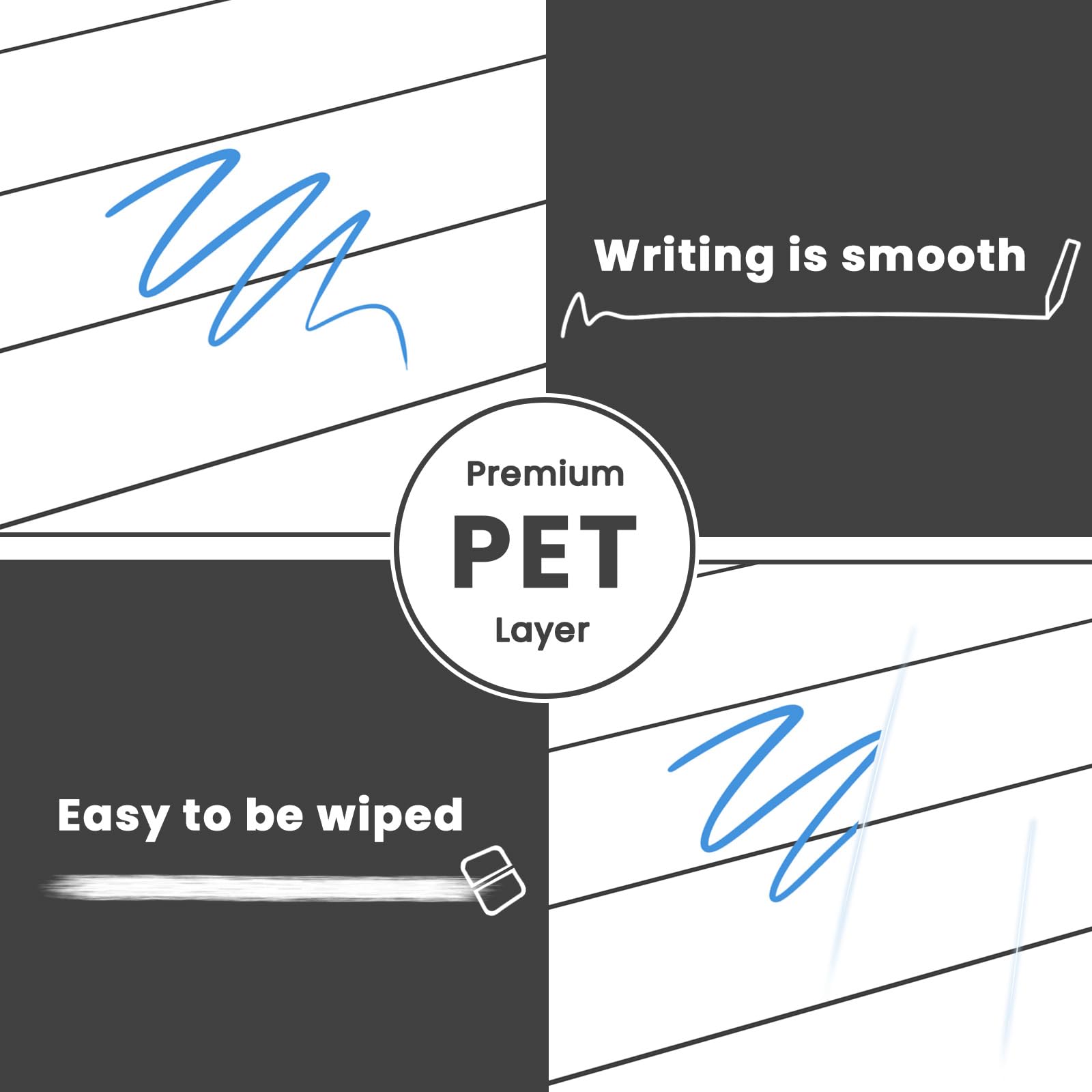 Snapklik.com : ALEZEL Magnetic To Do List White Board For Fridge ...