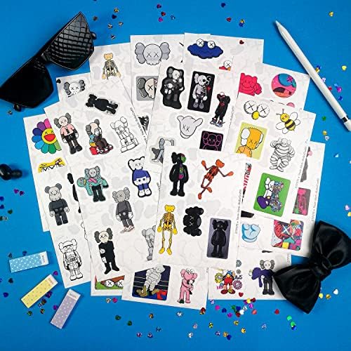 Amazon.com: 100pcs Cool Hype Stickers, Modern Art Chracters Sticekrs ...