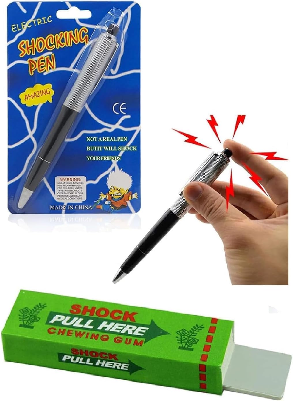 Buy Webbee Craft Present Shock Chocolate Toy Electric Shock Gag Joke ...