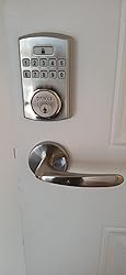 Brinks Electronic Keypad Door Lock, High-Security Keyless Entry Lock ...