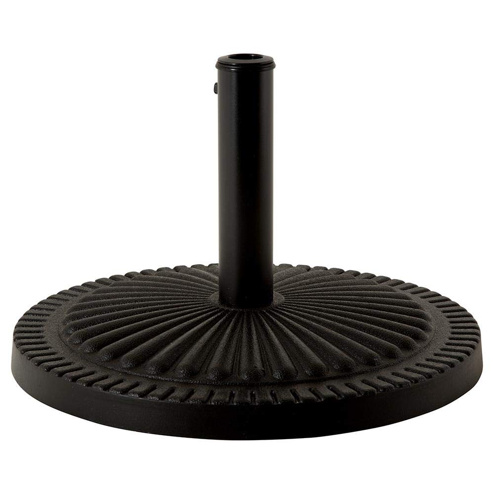 Kingfisher PBASE4 15Kg Round Patterned Parasol Base to fit 30/35/38mm ...