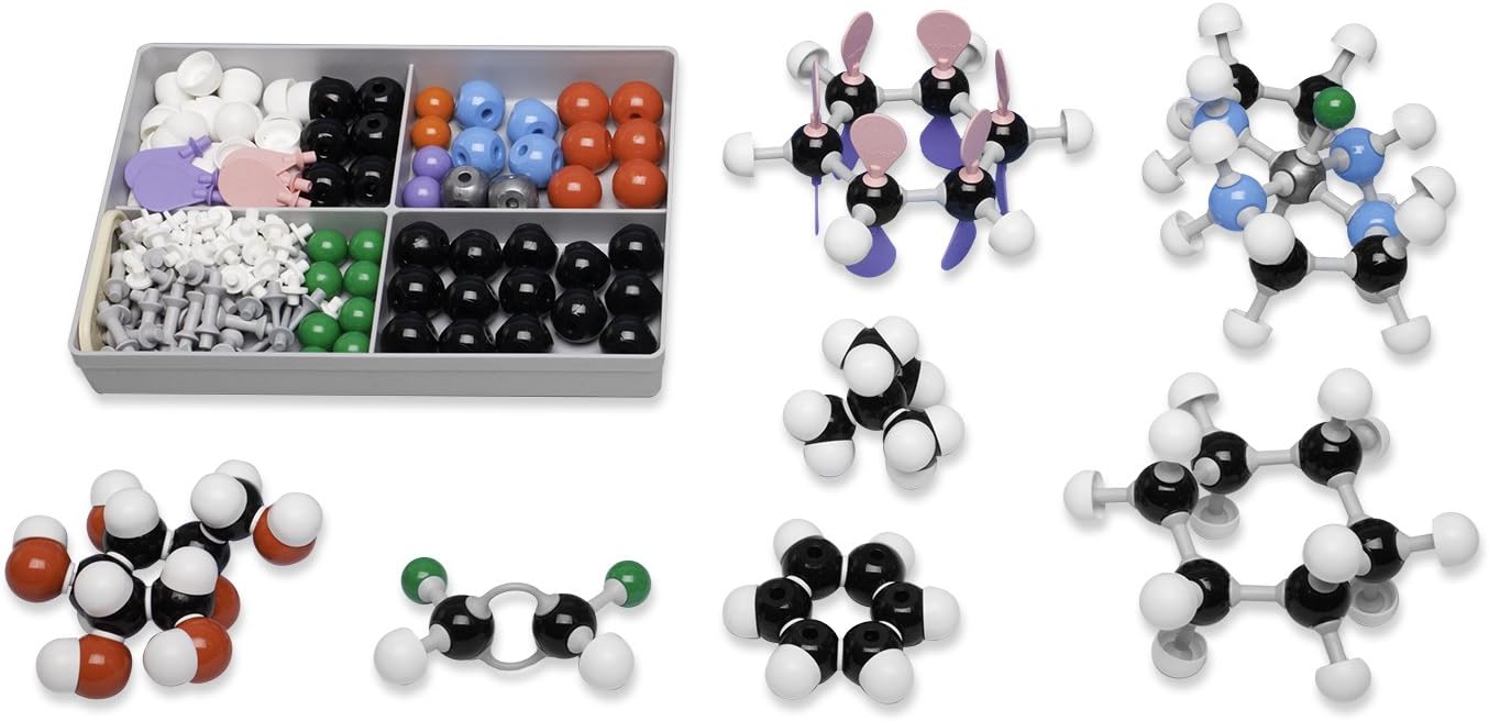 Amazon.com: Molymod MMS-051 Organic Stereochemistry Student Set : Toys ...