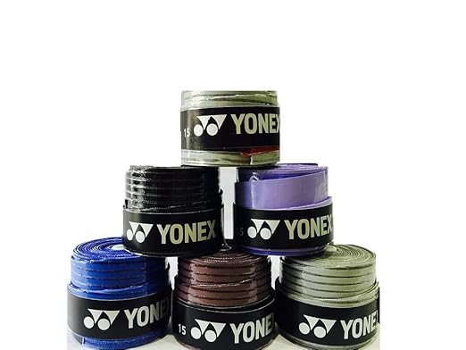 Buy YONEX Grip Tape- Etech 901 (Multicolour, Pack of 6) Online at Low ...