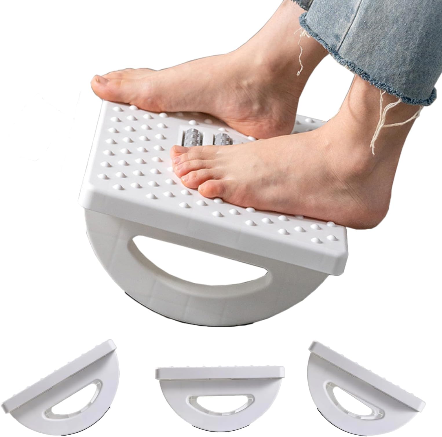 Amazon.com: DISFAT Ergonomic Foot Rest Under Desk at Work,Rocking Foot ...