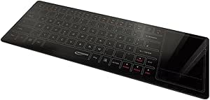 TYPHOON Glasmosphere Wireless Glass Keyboard for Smart PC : Amazon.co ...