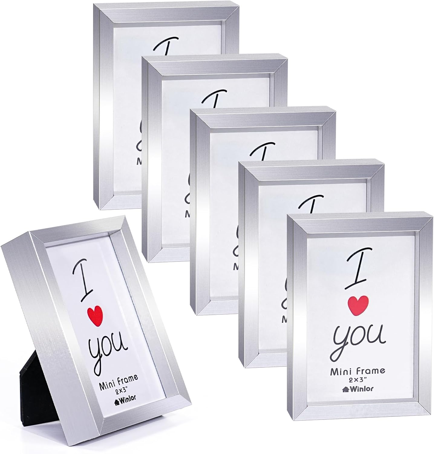 Amazon.com - Winlor Small Picture Frames, Mini Size Baby Photo Frame ...